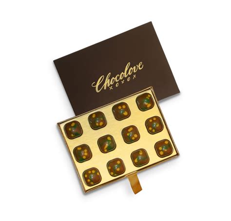 Dubai Style Milk Chocolate Pistachio And Kadayif T Box Chocolove