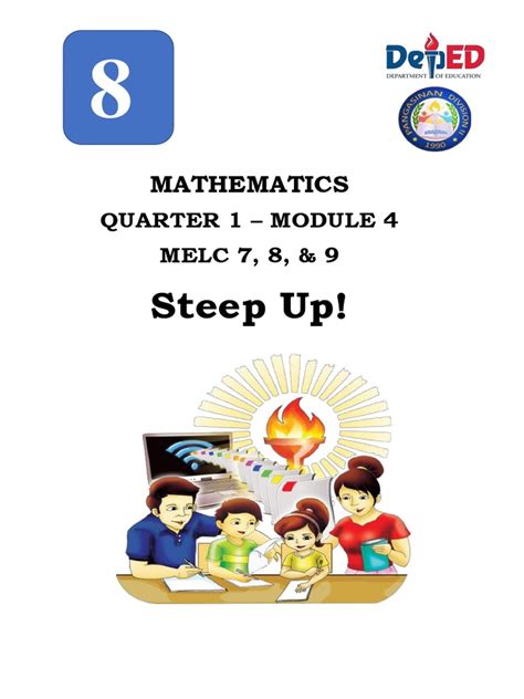 Math8 Q1 Module 4 Melc 7 8 9 Pdf Cartesian Coordinate System