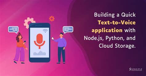 Texttospeech Nodejs Python Cloudstorage Audiovisual Services Sensiple