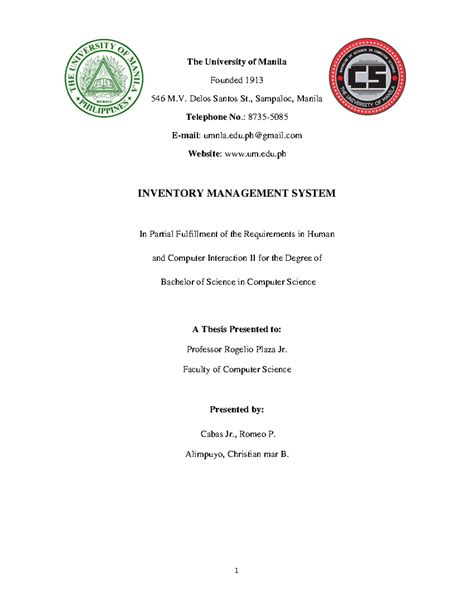 Ims Summer Tutorial Classes The University Of Manila Founded 1913 546 M Delos Santos St