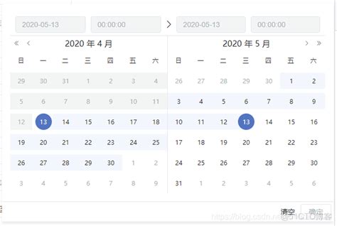 Element Ui El Date Picker 最多只能选中一个月 选中第一个日期后 第二个日期给出可选范围限制51cto博客el