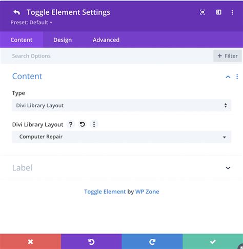 Divi Advanced Content Toggle Module Plugin Documentation Wp Zone