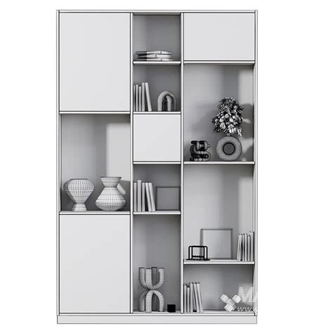 Chess Library 3d Model Download Maxve