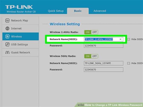 Ways To Change A TP Link Wireless Password WikiHow