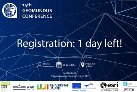 Maryeme Akhatar On Linkedin Dont Forget To Register Geomundus Conference Is Around The