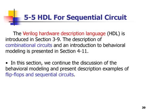 Chapter 5 Synchronous Sequential Logic 5 1 Sequential Circuits Ppt