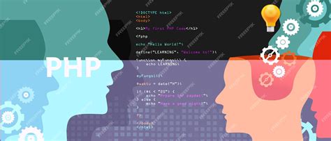 Sintaxis Del Lenguaje De Programación Php Para El Script De Codificación Web En Pantalla