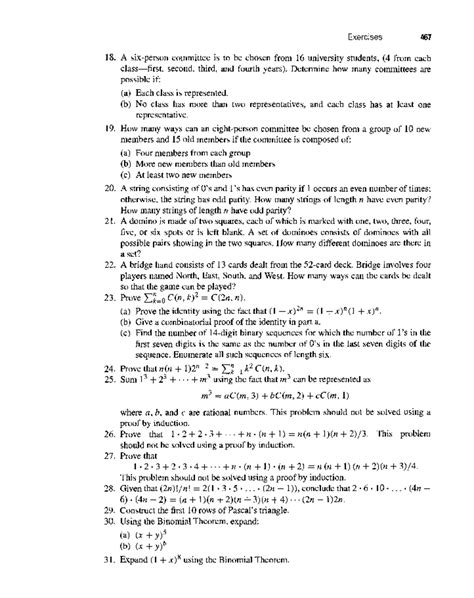 Discrete Mathematics For Computer Science Pdfdrive 50 Exercises 467 18 A Six Person