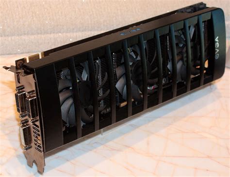 Evga Displays Non Reference Dual Gpu And Gtx 570 Graphics Cards