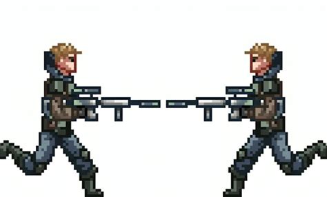 Pixel Art Animation Pixel Game Art Pixel Art Character 2d Spritesheet Tilesets By Animesammy480