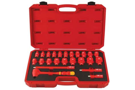 Insulated Socket Set 12d 24pc Laser 6147 Mh Spares Insulated Socket Set 12d 24pc Laser 6147 Mh Spares