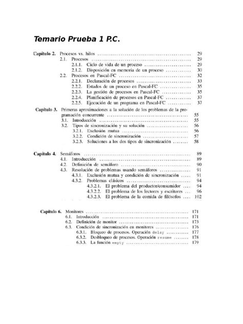 Programacion Concurrente Pdf Hilo Computación Proceso Computación