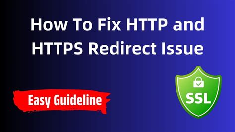 To Redirect Issues How To Fix Them Step By Step