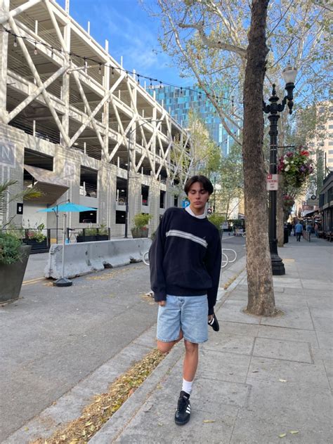 Jorts Outfit Inspo Стиль