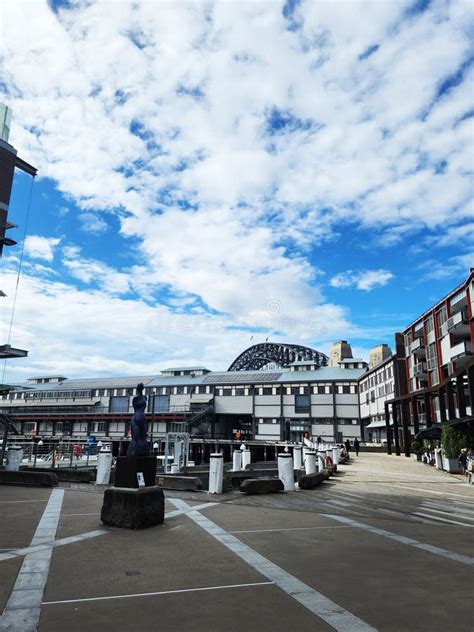 Empty And Small Harbour Under The Blue Sky Stock Image Image Of Sydney Water 304915713