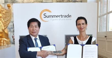 고흥군 이탈리아 식재료 시장 빗장 열어 90만불 수출 협약