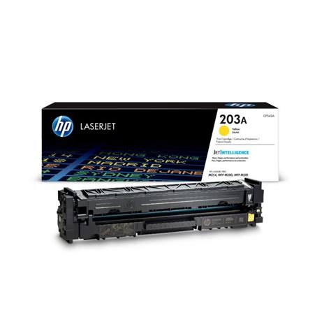 Hp 203a Yellow Original Laserjet Toner Cartridge Cf542a Printer Point