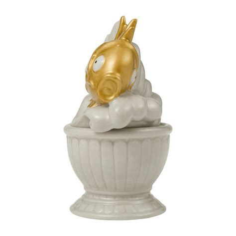 Golden Magikarp Statue Canister Authentic Japanese Pokémon Merch