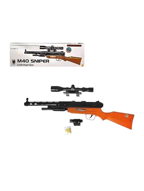 M40 Sniper Commandos Toy Gun Bolt Action Sniper Rifle With Detachable