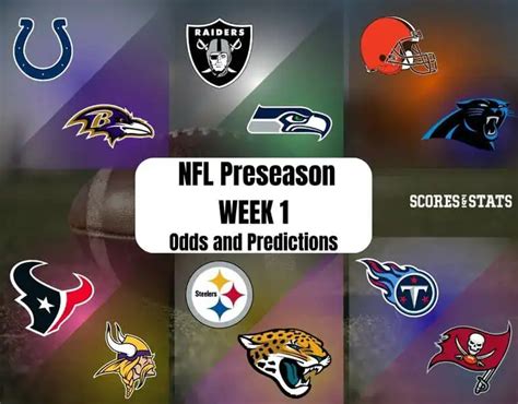 2025 Nfl Preseason Week 1 Odds And Predictions