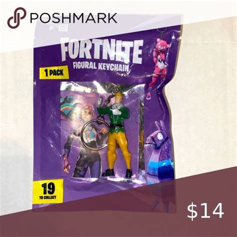 Nwt Fortnite Code Name Elf Figural Keychain Fortnite