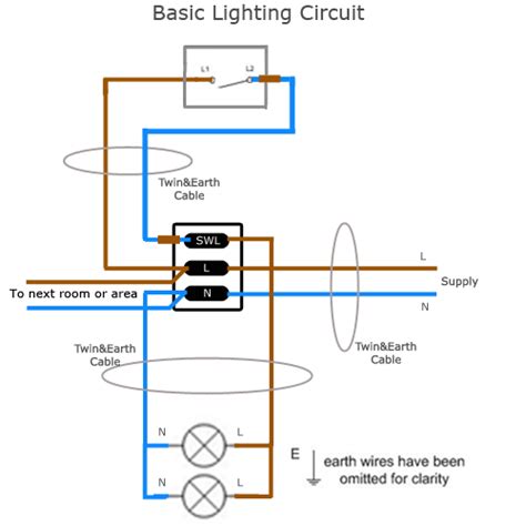 Wiring A Simple Lighting Circuit Uk