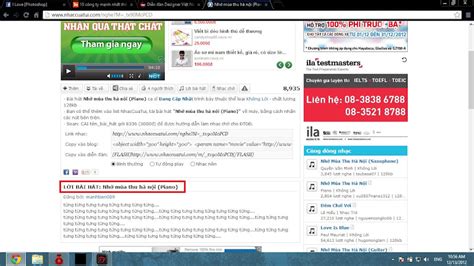 Lần đầu tiên thấy nhạc không lời có Lyric Diễn đàn Designer Việt Nam