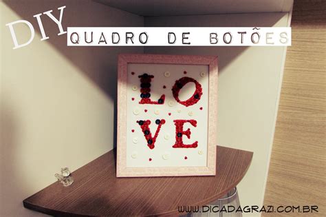 Diy Quadro De Botões