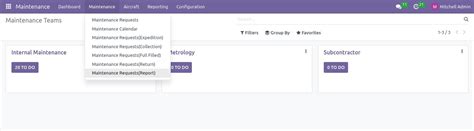 Odoo ERP Implementation Of Inventory And Maintenance Module For Airlines Company KTree