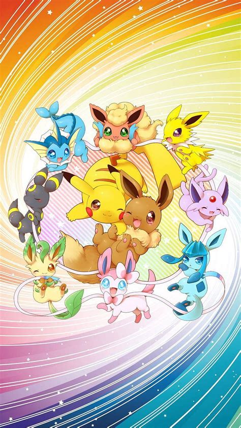 100 Cute Eeveelutions Wallpapers