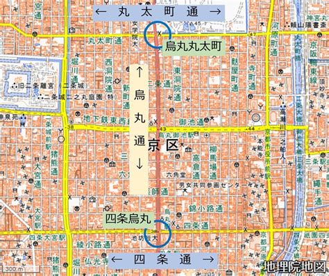 京都の交差点、東西と南北のどちらが前なのか｜地理bの旅