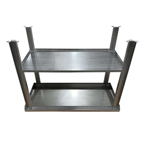Ssl Ssl 1001 S Stainless Steel Prep Table Lower Shelf And Paw Print Feet