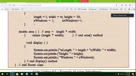 Std 12 Chapter 8 Java Video6 Youtube