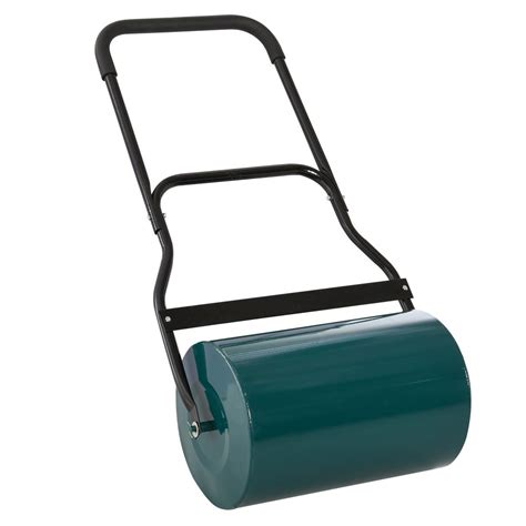 Premium Steel Lawn Grass Roller 50l Capacity Green — Instock