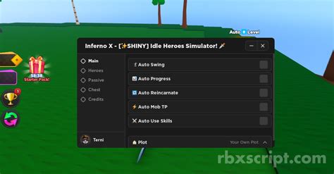 Idle Heroes Simulator Auto Farm Auto Reroll Passive More Scripts