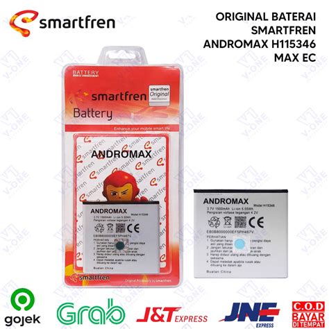 Jual Baterai Battery Original Smartfren Andromax Max Ec H Shopee Indonesia