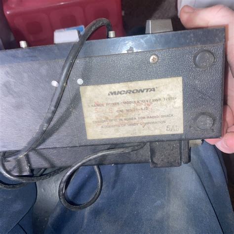 Micronta 3 Range Power Modulation Swr Tester Cat 21 522 For Sale Online