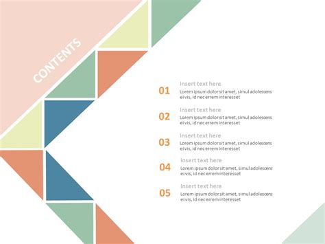 Free Google Slides Colorful Diagonal Lines