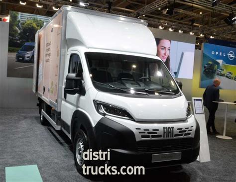 Fiat E Ducato Chassis L3 L4 Van Chassis Electric Drive Distri Trucks