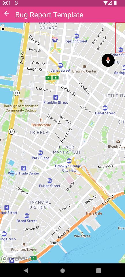Bug Compassviewmargins Results In Different Positions Depending On The Device Depending On