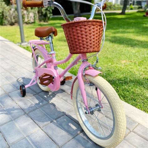 Ripley Bicicleta Con Rueditas De Aprendizaje Stitch Aro 16 Rosada