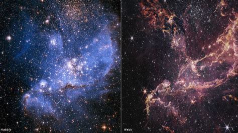 Space Photo Of The Week James Webb And Hubble Telescopes Unite To