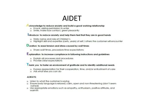 The Ultimate Guide To Aidet Nursing Transforming Patient Interactions And Improving Outcomes
