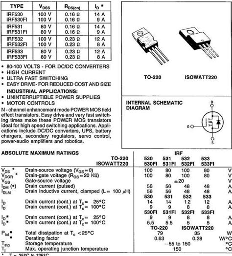 Unlock The Potential Of Irf540 Comprehensive Datasheet Analysis