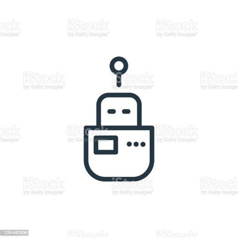 로봇 아이콘입니다 얇은 선형 로봇은 인공 지능 컬렉션에서 흰색 배경에 격리 된 아이콘을 윤곽선 라인 벡터 사인 웹 및 모바일