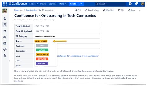 4 Ways To Review Pages In Confluence Stiltsoft