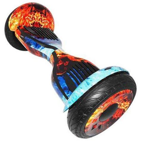 🏷️【tudo Sobre】→ Skate Elétrico Hoverboard 10 Fogo E Gelo Com Led E