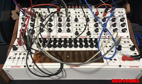 Buchla Red Panel Legendary Synth Maker Releases Eurorack Series
