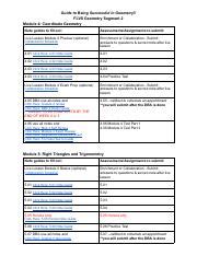 Comprehensive Guide To Geometry Study Resources Course Hero