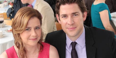 John Krasinski E Jenna Fischer Se Beijam When The Offices Creative